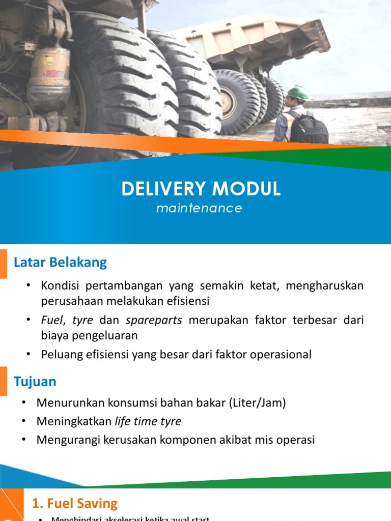 Delivery Modul Maintenance | PDF