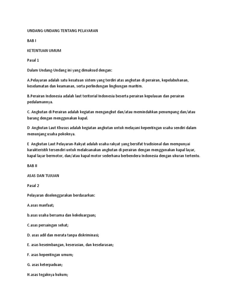 Undang-Undang 2 | PDF