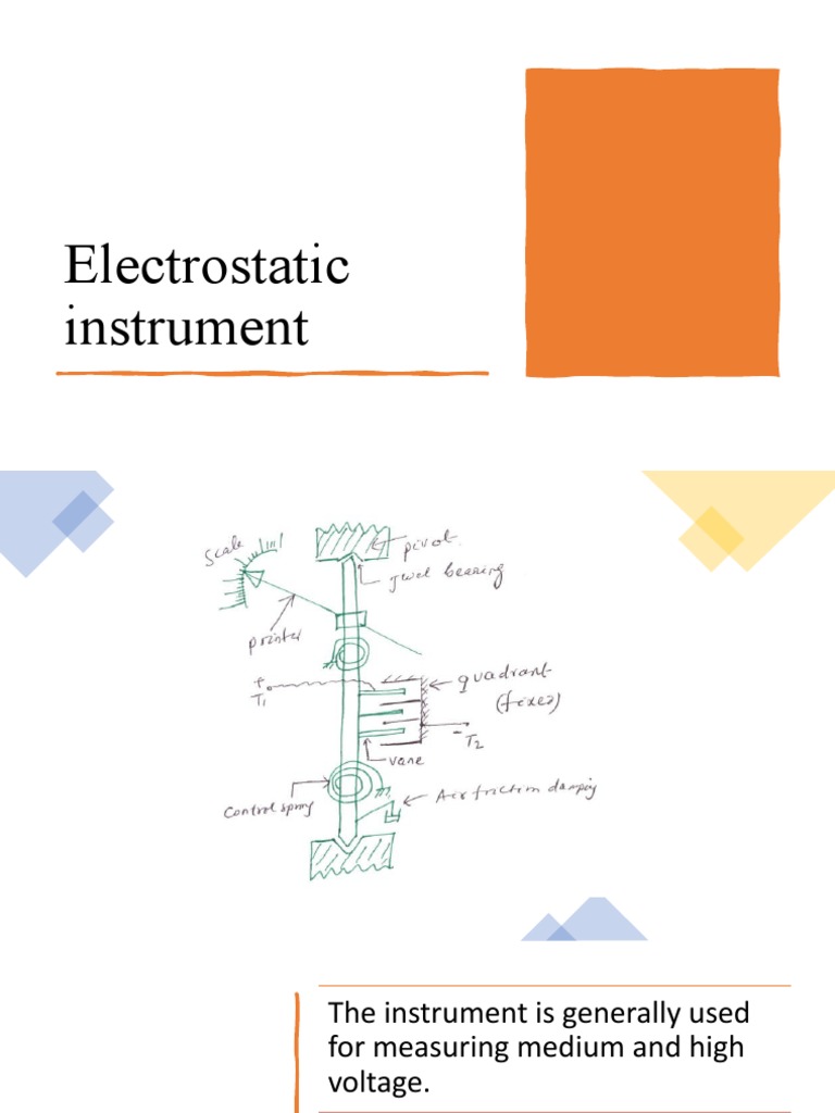 The Principles and Operation of an Electrostatic Instrument for ...