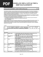 ISM DOC Audit Checklist PDF | PDF | Audit | Risk