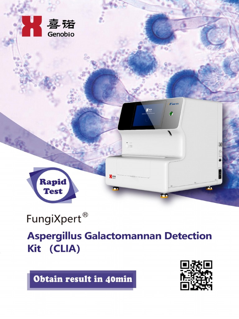 FLYER-GMCLIA-Aspergillus Galactomannan Detection Kit (CLIA) | PDF