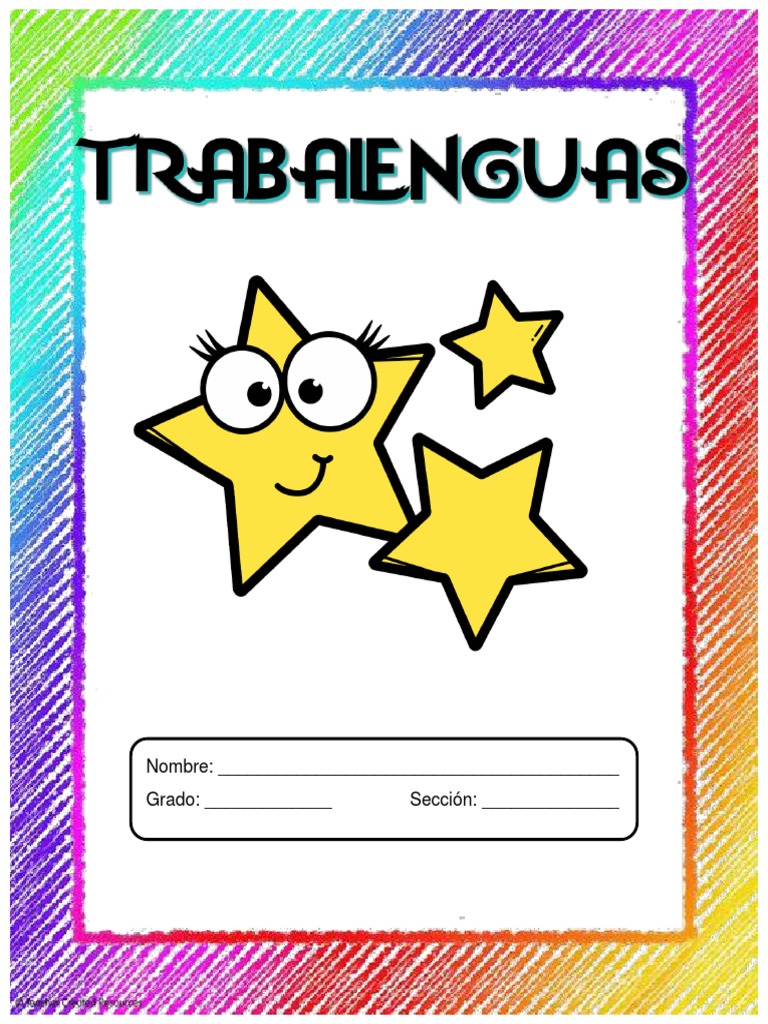 Actividades de Trabalenguas para Niños | PDF