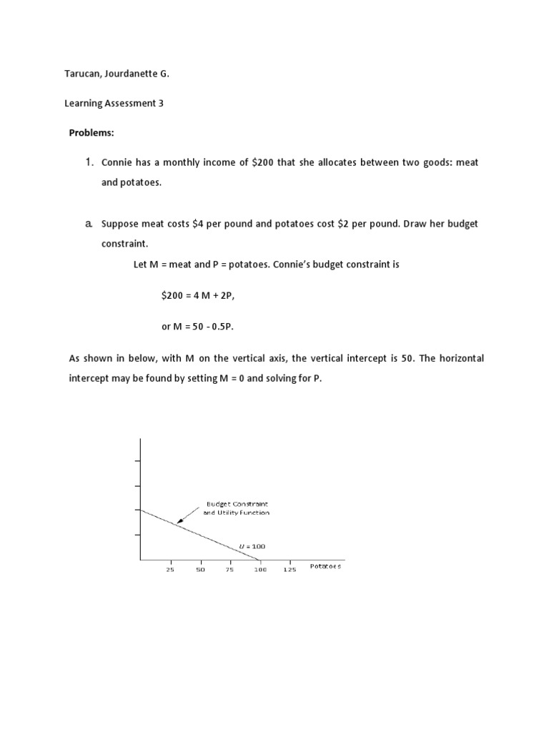 Micro Chapter 3 Problems | PDF | Utility | Economies