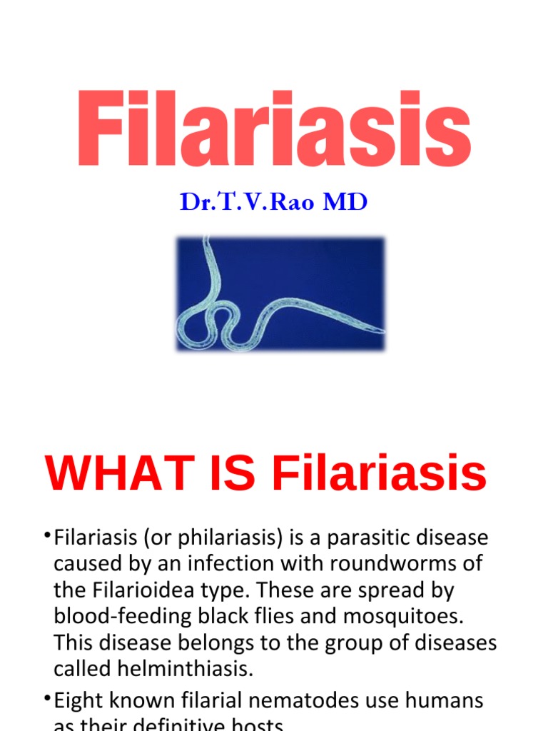 Understanding Filariasis: Causes and Impact | PDF | Microbiology ...