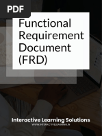 BRD Vs FRD Vs FSD | PDF | System | Computing