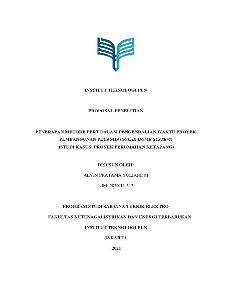 Alvin Pratama Yuliandri - Manajemen Teknik - Tugas Proposal Penelitian | PDF | Seni
