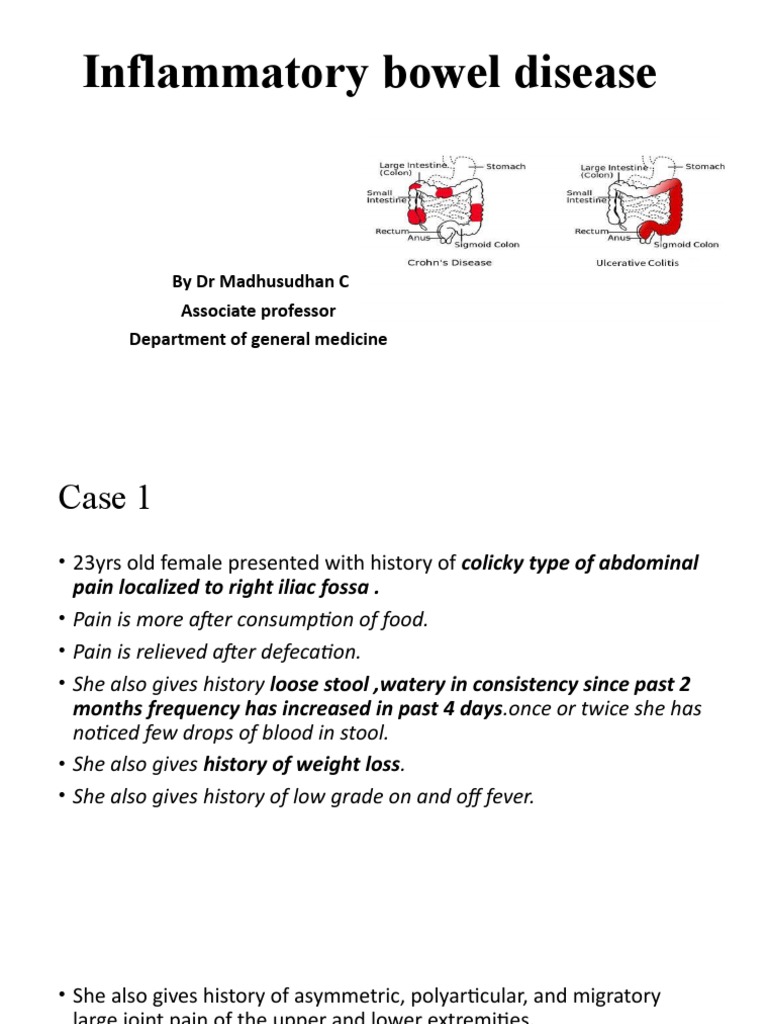 Inflammatory Bowel Disease | PDF | Ulcerative Colitis | Inflammatory ...
