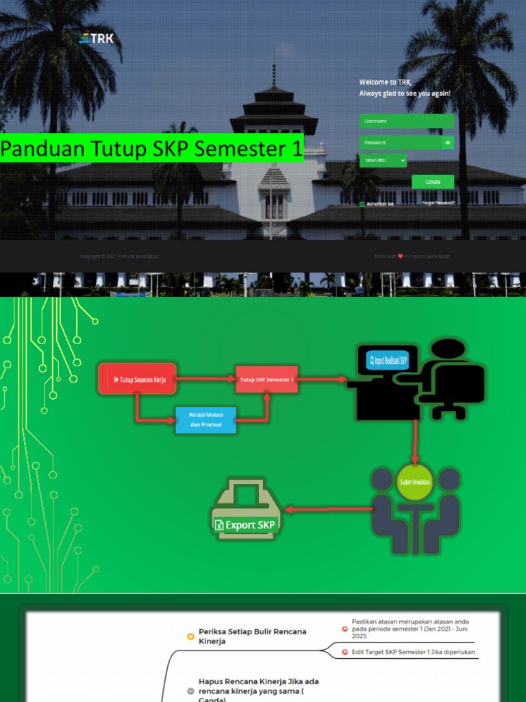 Panduan Tutup SKP Semester 1 | PDF