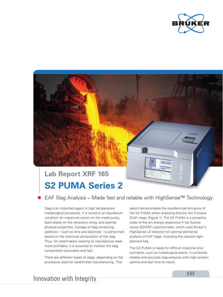 XRF S2 PUMA EAF Slag Lab Report DOC-L80-EXS165 V2 High | PDF ...