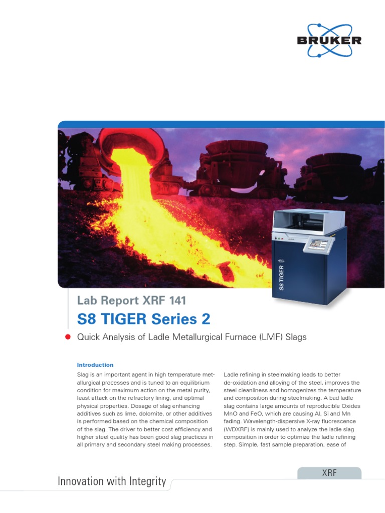 XRF S8 TIGER Series 2 Slags Lab Report DOC-L80-EXS141 High | PDF ...
