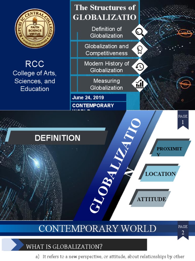 Understanding Globalization Structures | PDF | Globalization | Economies