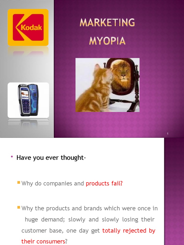 02 Marketing Myopia | PDF | Business Economics | Business Process