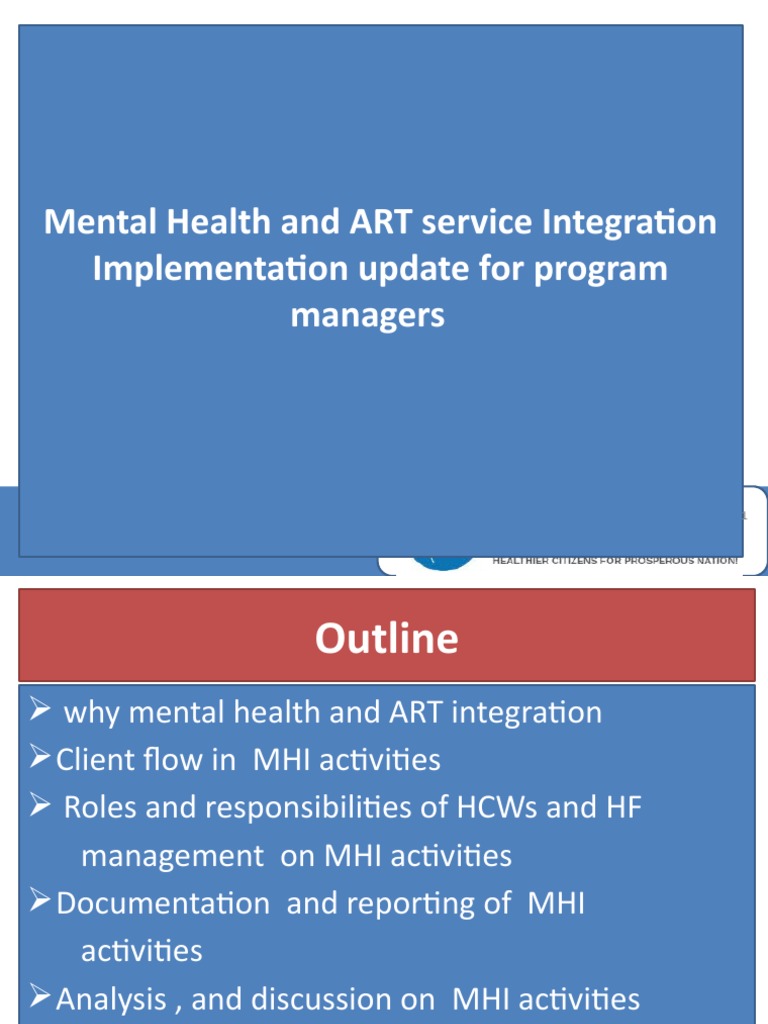 MHI Implementation Process - Documentation and Reporting | PDF | Mental ...