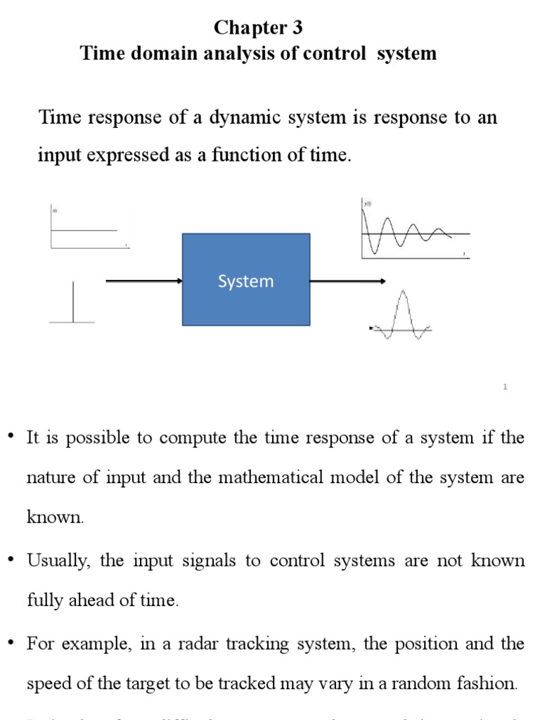 Time Domain Analysis of Control System | PDF | Damping | Mathematics