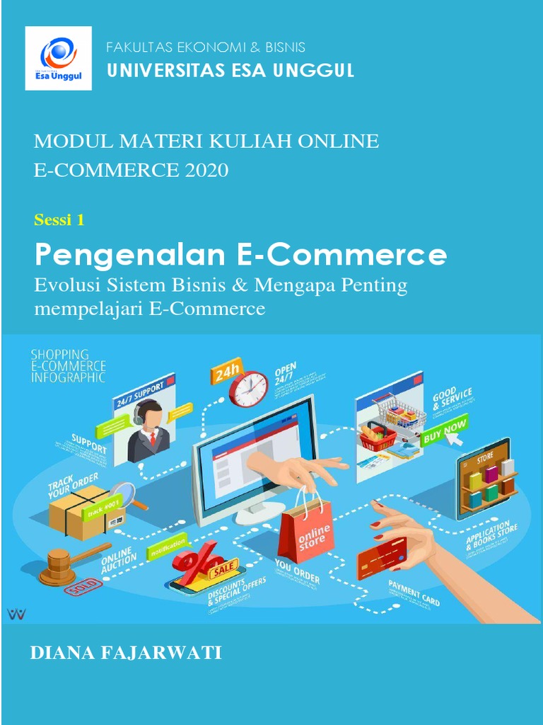 Modul E-Commerce Mahasiswa | PDF | Komputer