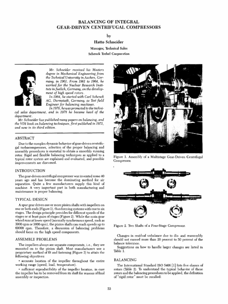 (Paper) (Balancing of Integral Gear-Driven Centrifugal Compressors ...
