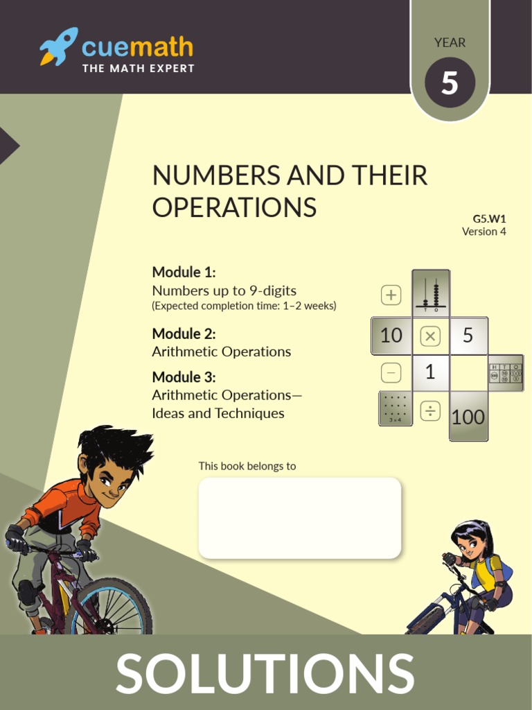 G5 W1 Cover and Solutions | PDF | Mathematics