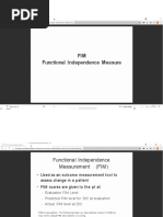 Functional Independence Measure | PDF | Physical Therapy | Wheelchair