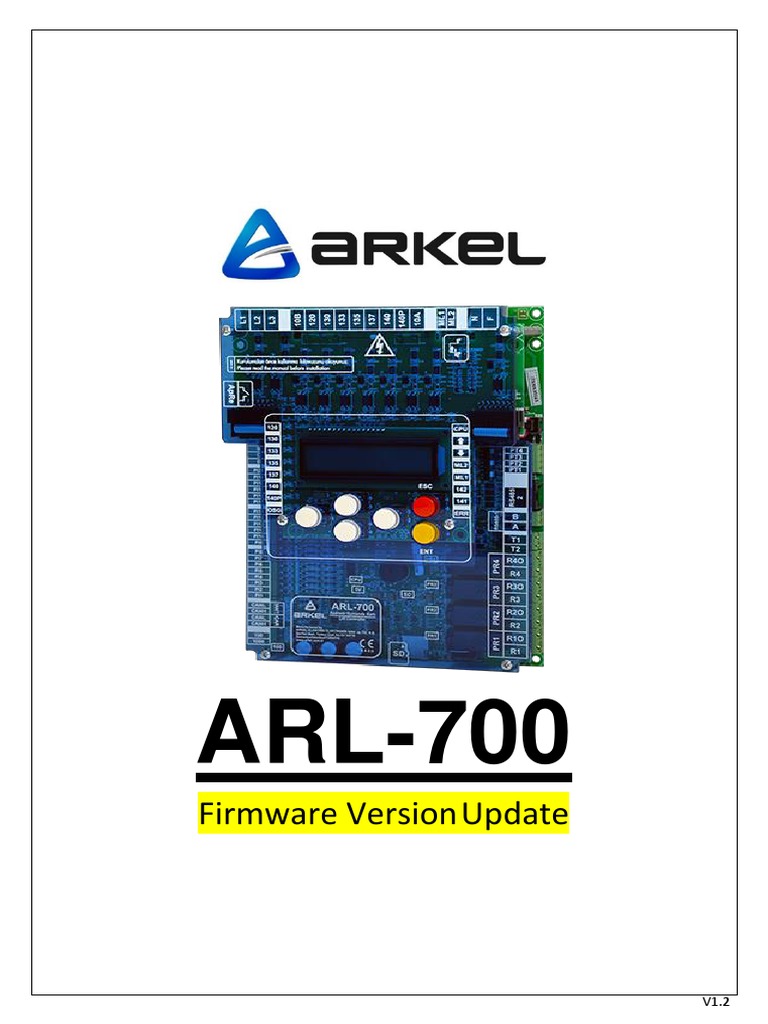 ARL-700 Firmware Update V1.2.En | PDF | Computer File | Software ...