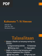 Kabanata 7: Si Simoun | PDF