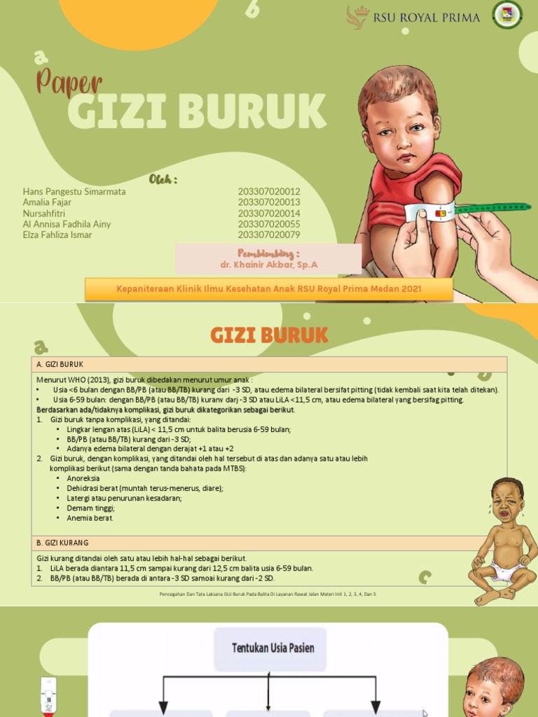 Gizi Buruk Pada Anak | PDF