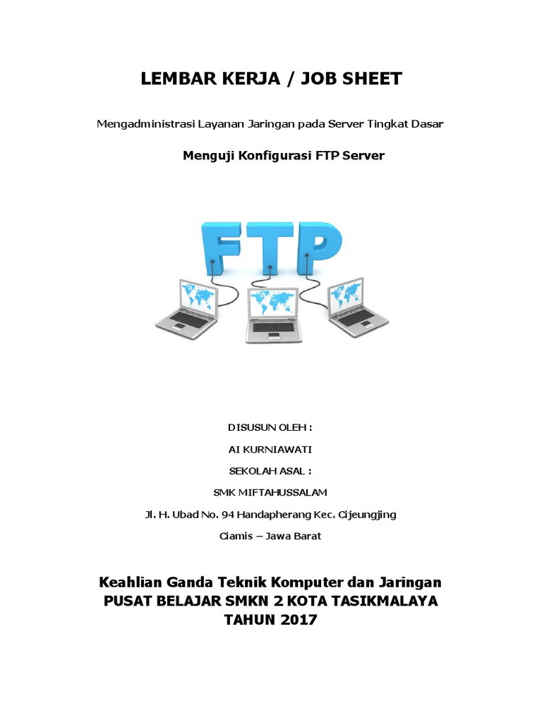 LKD 9 Menguji Konfigurasi FTP Server | PDF | Komputer