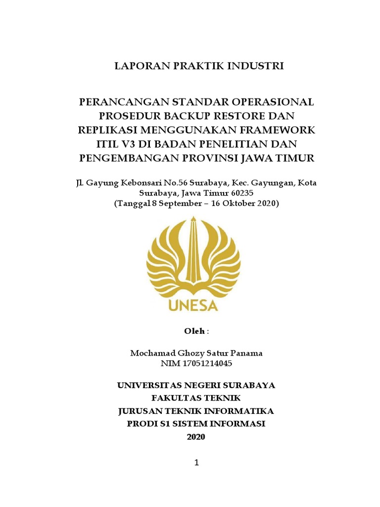 Laporan Pi Ghozy | PDF | Teknologi & Rekayasa