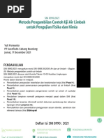 SNI - SNI 8995 - 2021.metode Pengambilan Air (Publish) | PDF