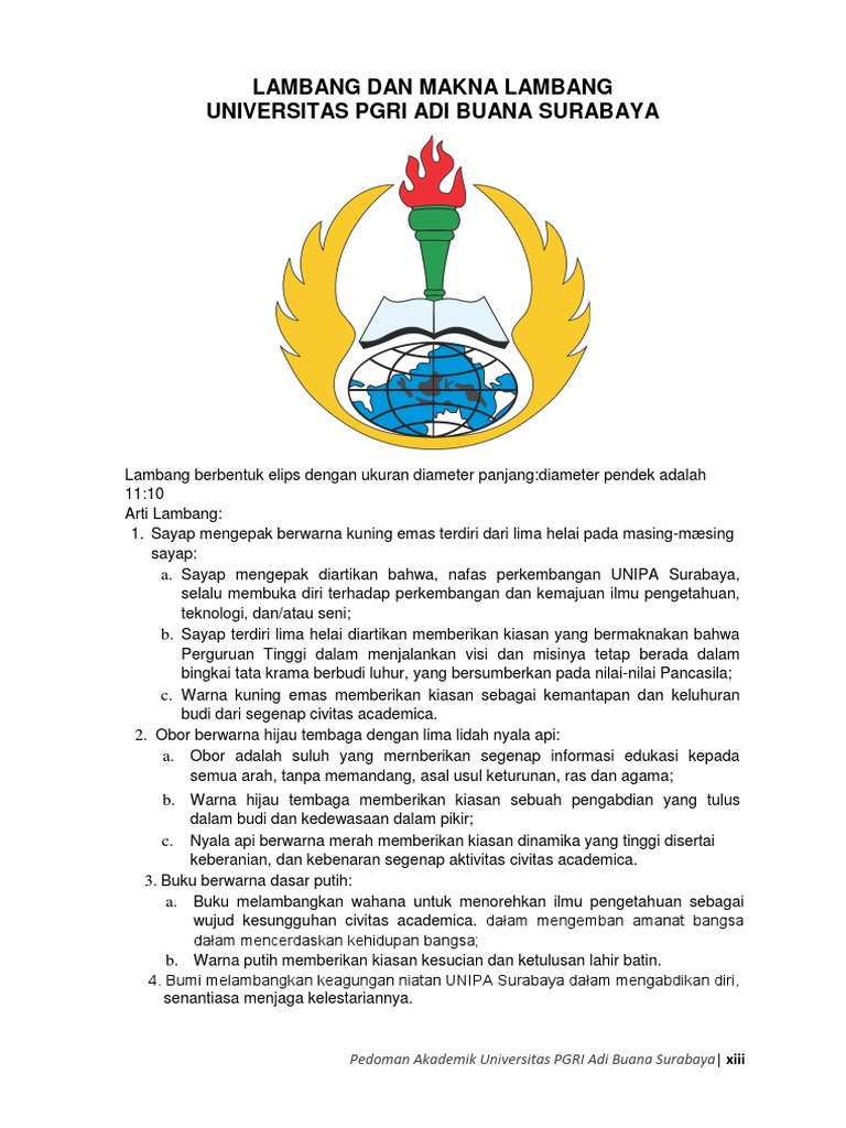 Lambang UNIPA | PDF