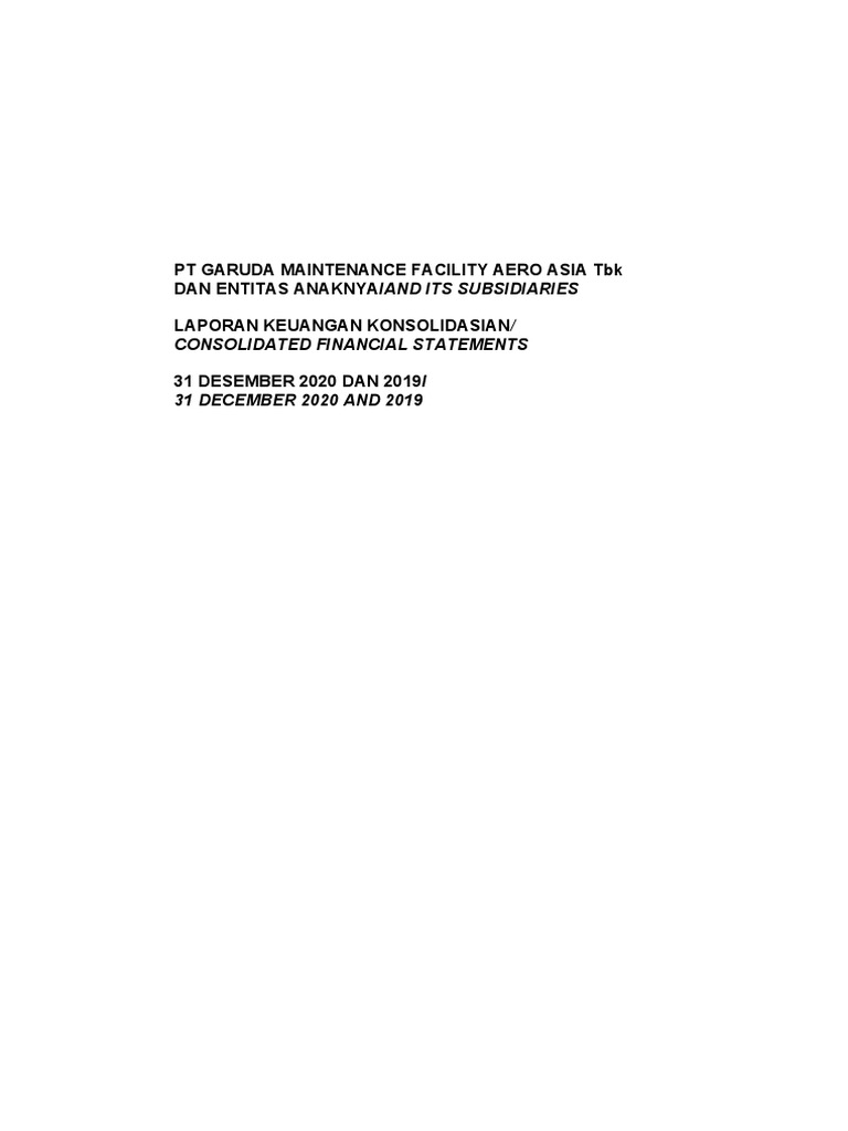 Audited FS GMF 2020 | PDF