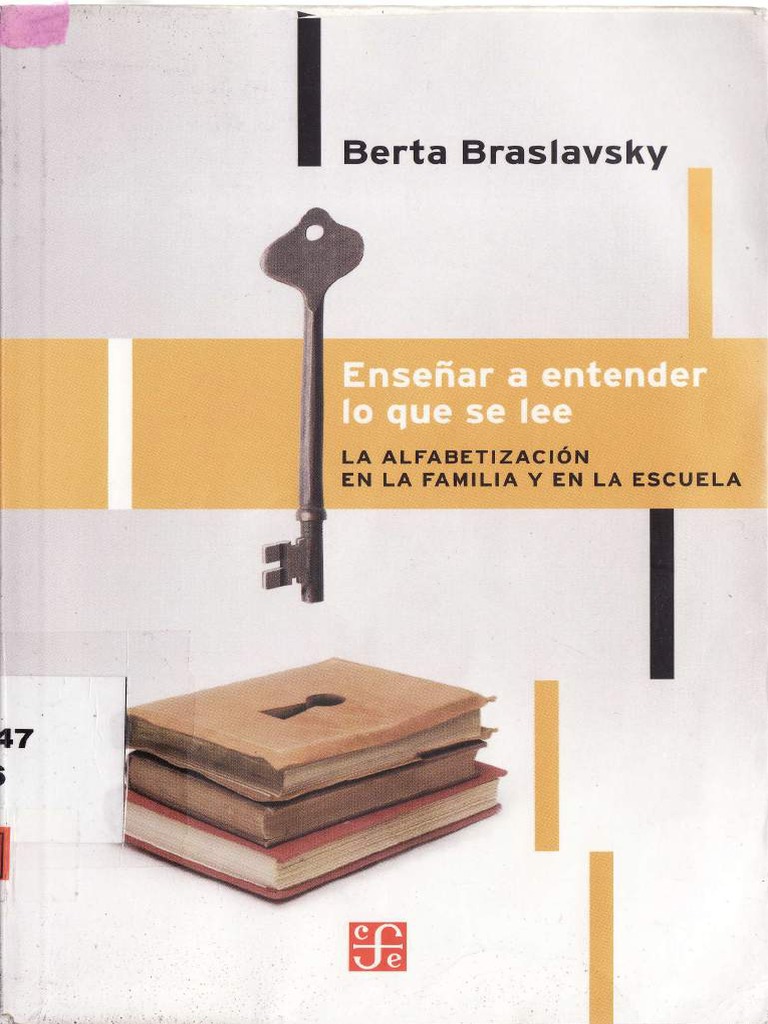Braslavsky Enseñar A Entender Lo Que Se Lee-Compressed | PDF ...