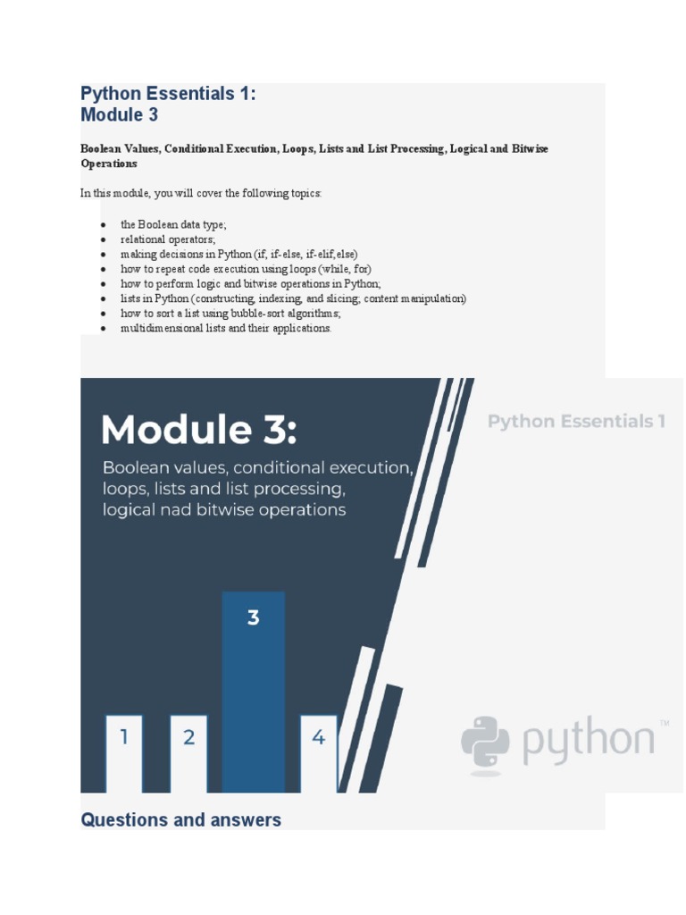 Python 3 | PDF | Parameter (Computer Programming) | Control Flow