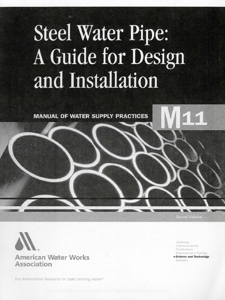 Awwa m11 Steel Water Pipe A Guide For Design and Installation | PDF