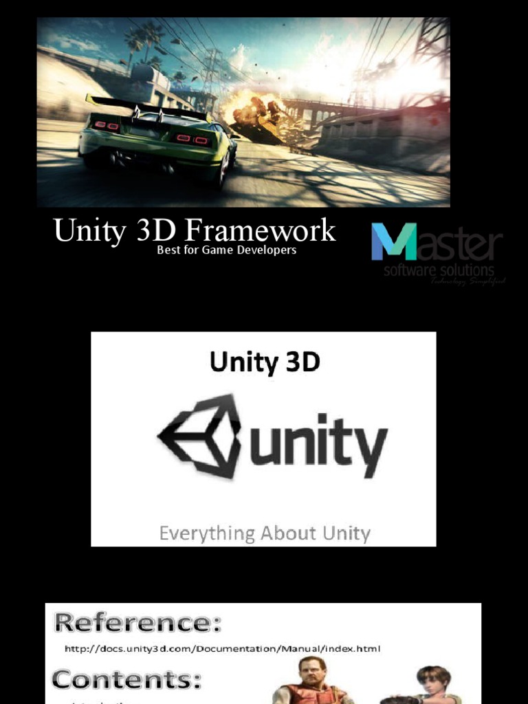 Unity 3D Framework: Best For Game Developers | PDF