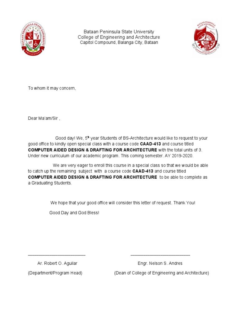 Summer Class Letter Template | PDF | Academia | Educational Stages