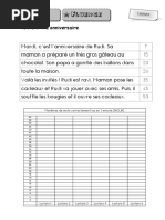 Livret de fluence Taoki CP | PDF