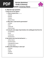 Class 5 - Science Revision Worksheet-1 - Skeletal System and Nervous System-1 | PDF | Bone ...