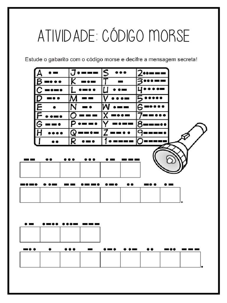 Guia Completo do Código Morse | PDF