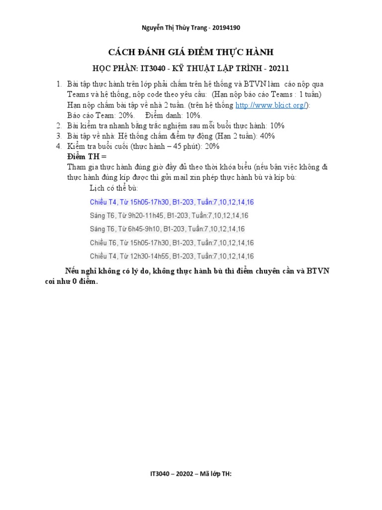 BC IT3040-20194190 NguyenThiThuyTrang | PDF