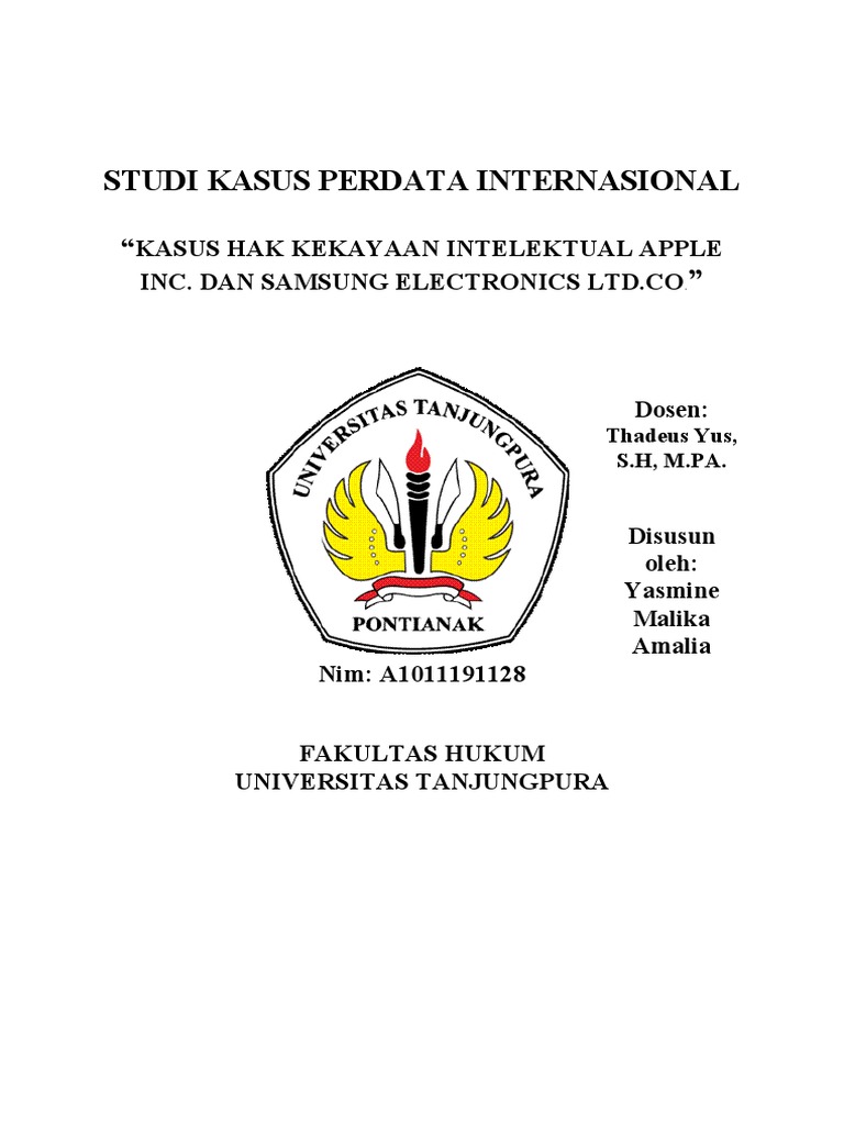Studi Kasus Perdata Internasional | PDF