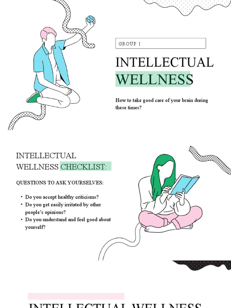 Intellectual Wellness - Group 1 | PDF | Career & Growth | Lifestyle