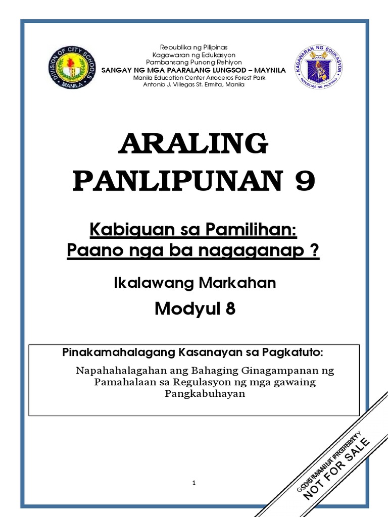 AP-9 Q2 Mod8 | PDF