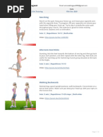 Home Exercise Program: Physical and Occupational Therapy | PDF ...