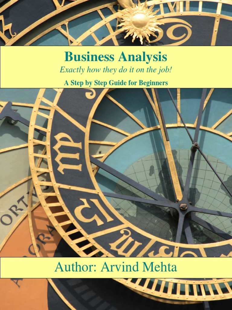Business Analysis Book Arvind Mehta | PDF | Feasibility Study ...