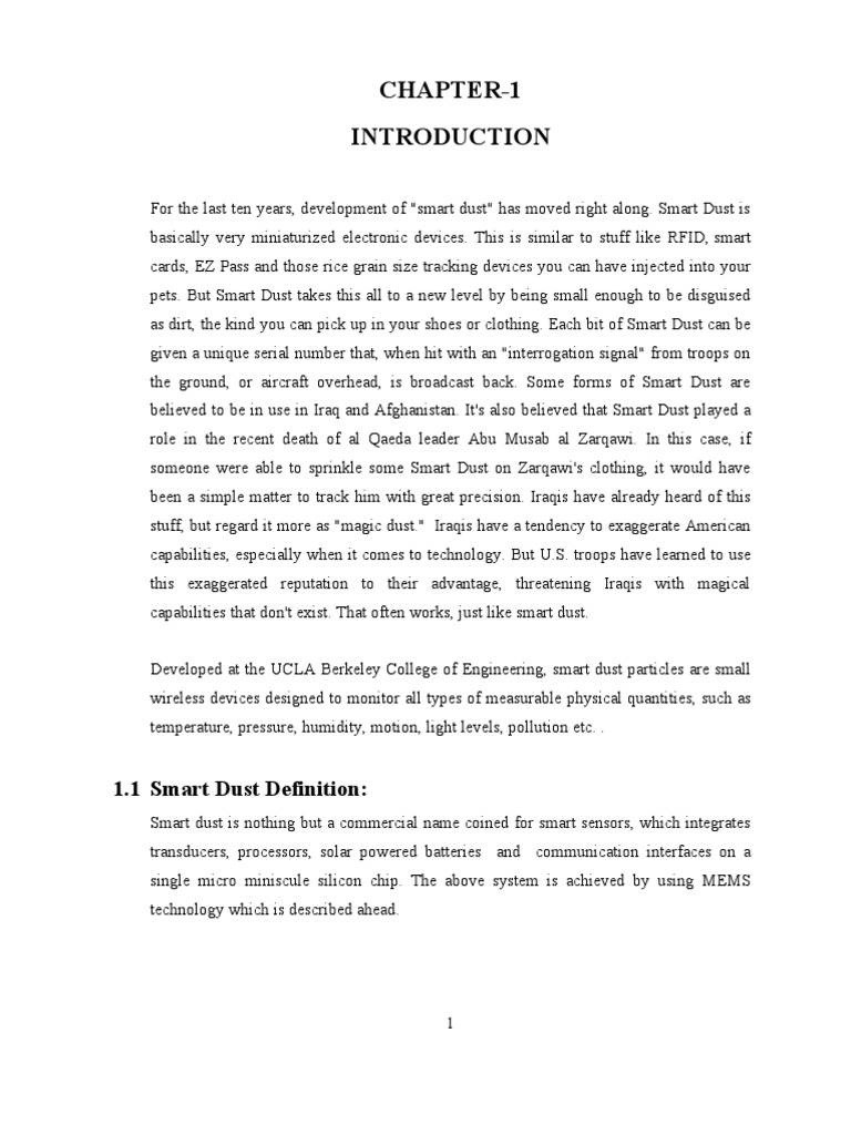 Smart Dust Pdf Microelectromechanical Systems Semiconductor