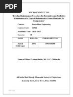 MSBTE Diploma Project Report Templet | PDF | Design | Cognition