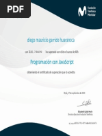 Certificado de Creatividad en Los Nuevos Negocios Turingo | PDF