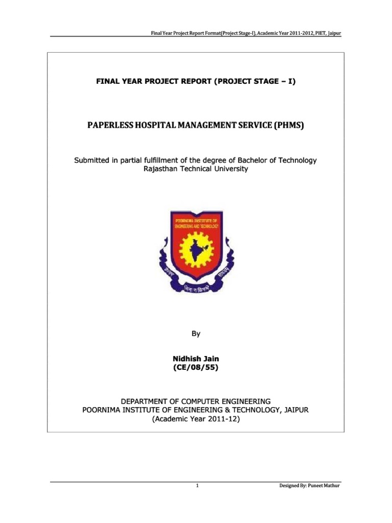 Bba - Final Year Project Report | PDF | Internet & Web | World Wide Web