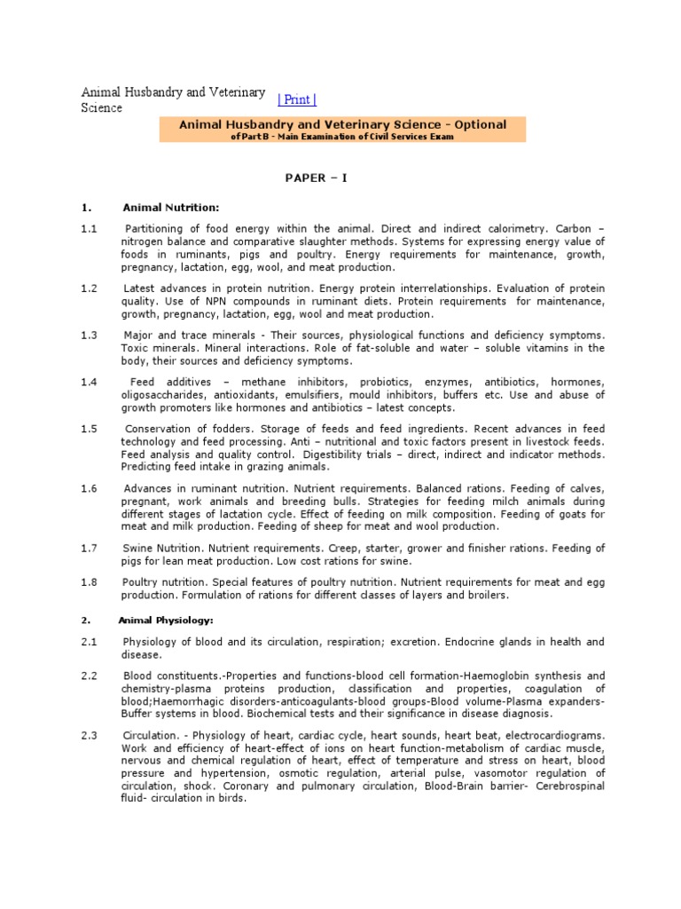 Animal Husbandry and Veterinary Science | PDF | Genetics | Natural ...