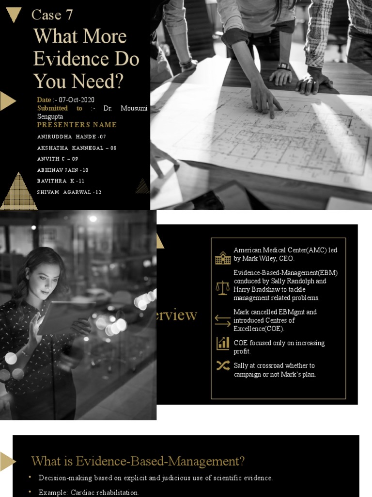 Group2 - What More Evidence Do You Need | PDF